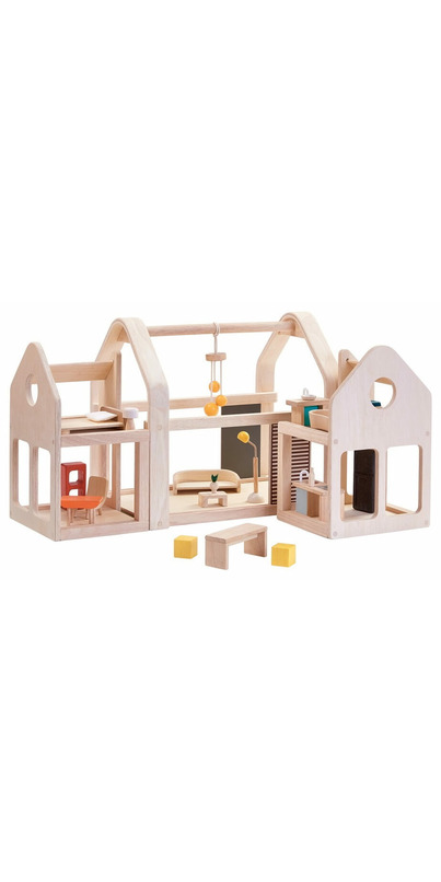 Plan Toys Slide N Go Dollhouse