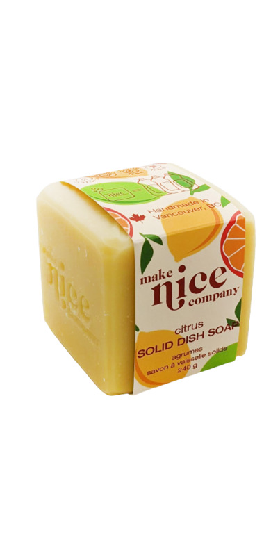 Buy Make Nice Company Citrus Solid Dish Soap at Well.ca | Free Shipping ...