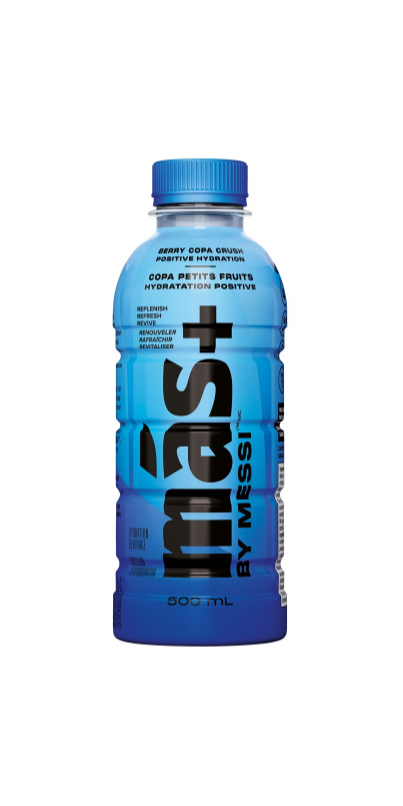 Buy Mas+ By Messi Hydration Berry Copa Crush at Well.ca | Free Shipping ...