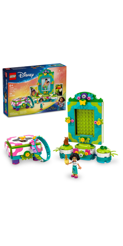 Achetez le cadre photo et la boîte à bijoux LEGO Disney Encanto Mirabel ...
