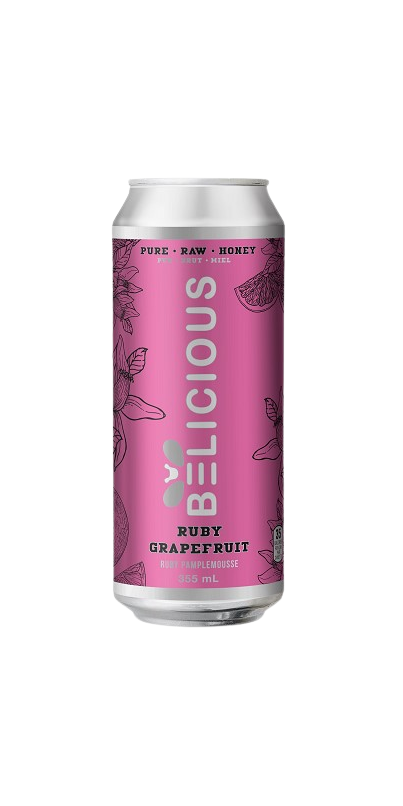 Buy Belicious Sparkling Honey Beverage Ruby Grapefruit at Well.ca | Free Shipping $35+ in Canada