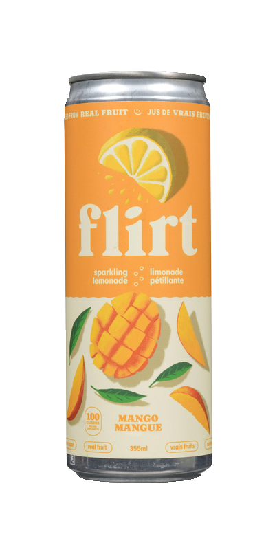 Buy Flirt Sparkling Lemonade Mango at Well.ca | Free Shipping $35+ in ...