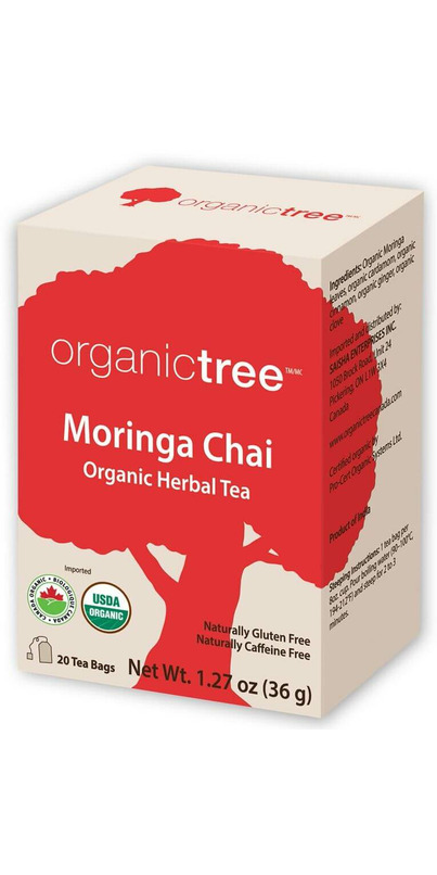 Buy OrganicTree Organic Moringa Chai Tea at Well.ca | Free Shipping $35 ...
