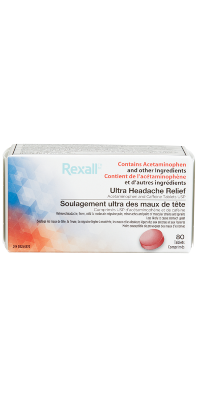 Buy Rexall Ultra Headache Relief at Well.ca | Free Shipping $35+ in Canada