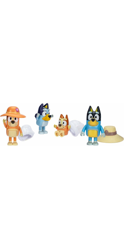 Buy Bluey Holiday Figure Family Trip at Well.ca | Free Shipping $35+ in ...