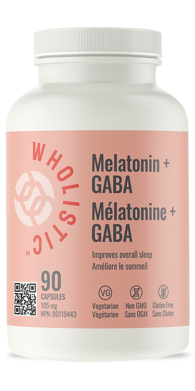 Buy Wholistic Melatonin + GABA 105 mg at Well.ca | Free Shipping $35 ...