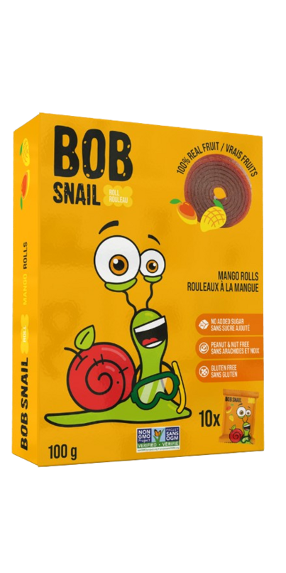 Buy Bob Snail Fruit Rolls Mango at Well.ca | Free Shipping $35+ in Canada
