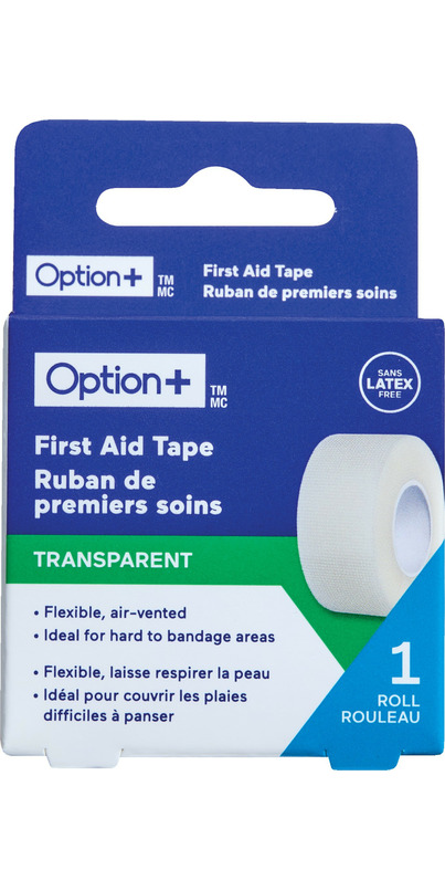 Buy Option+ First Aid Tape Transparent at Well.ca | Free Shipping $35 ...