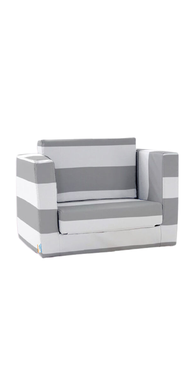 Buy Huddle Junior Flip Couch Grey Stripes at Well.ca | Free Shipping ...