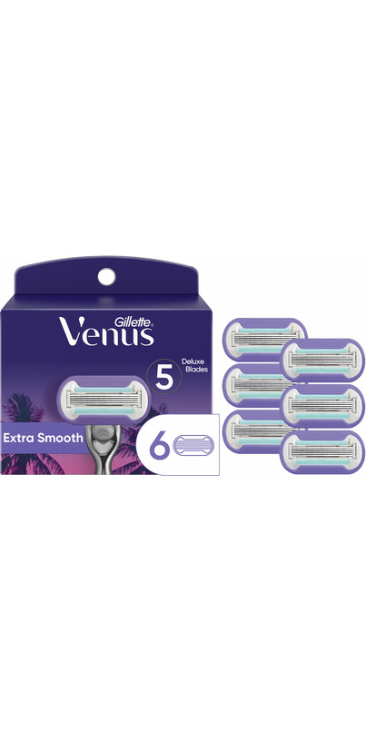 Buy Gillette Venus Extra Smooth Razor Refills Miami Midnight at Well.ca ...