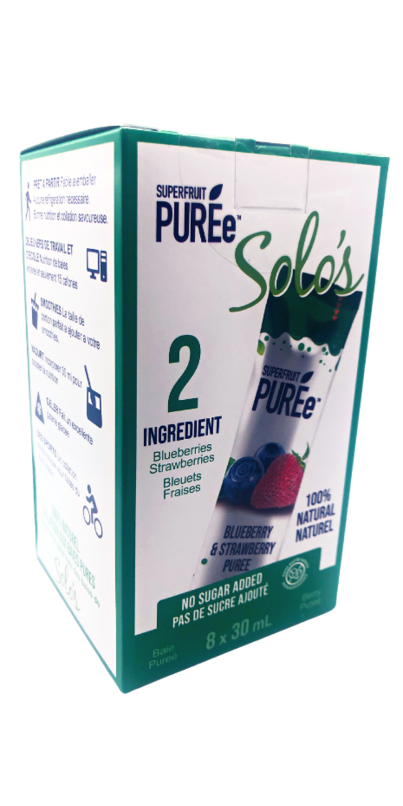 Buy Superfruit PUREe Wild Blueberry & Strawberry Solos at Well.ca ...