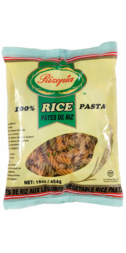 Buy Rizopia 100% Rice Pasta Vegetable Fusilli at Well.ca | Free ...