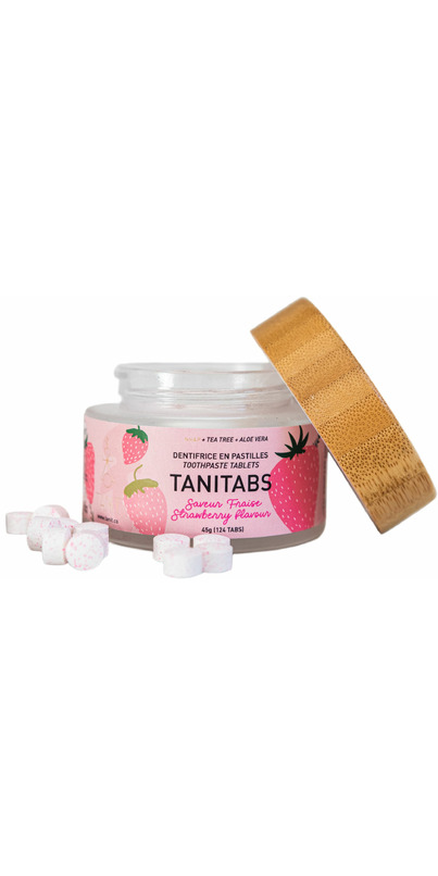 Buy TANIT Toothpaste Tablets Jar Strawberry at Well.ca | Free Shipping ...