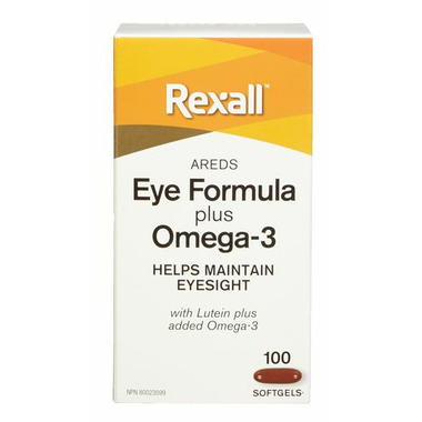 Buy Rexall AREDS Eye Formula Plus Omega-3 at Well.ca | Free Shipping ...