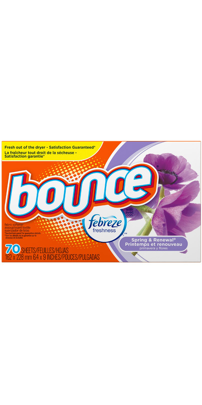 Buy Bounce Febreze Spring & Renewal Dryer Sheets HE at Well.ca | Free ...