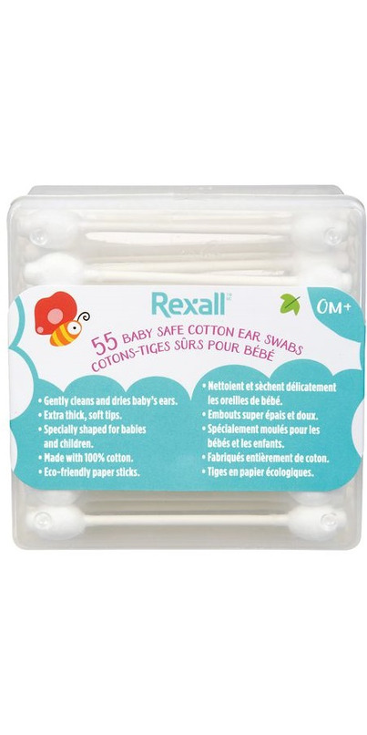 Buy Rexall Baby Safe Cotton Ear Swabs at Well.ca | Free Shipping $35 ...