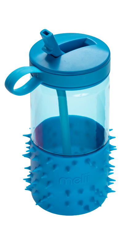 Buy Melii Spikey Water Bottle Blue at Well.ca | Free Shipping $35+ in ...