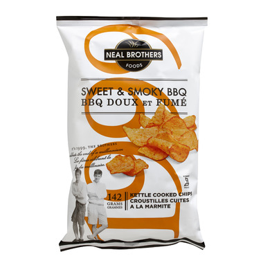 Buy Neal Brothers Sweet & Smoky BBQ Kettle Chips at Well.ca | Free ...