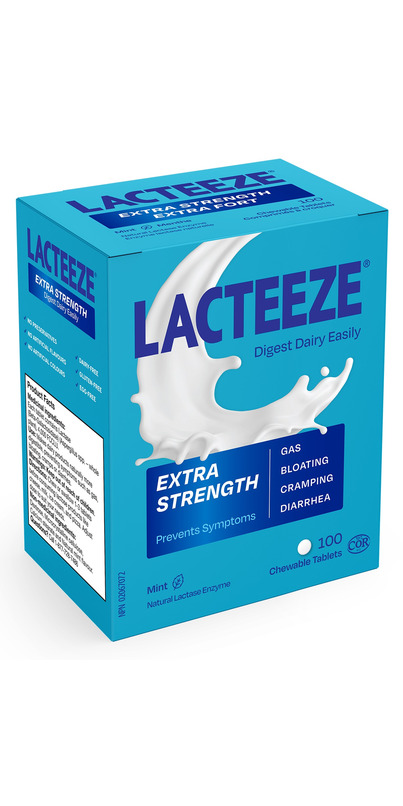 Buy Lacteeze Extra Strength Tablets at Well.ca | Free Shipping $35+ in ...