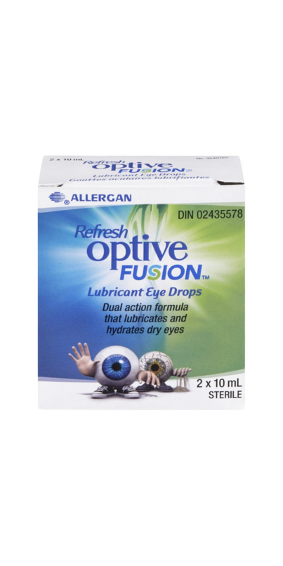 Buy Refresh Optive Fusion Lubricant Eye Drops Dual Pack at Well.ca ...