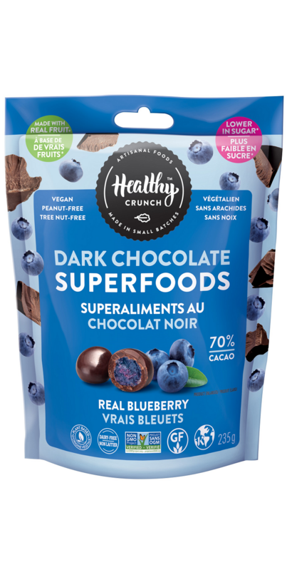 Buy Healthy Crunch Dark Chocolate Superfoods Real Blueberry at Well.ca ...