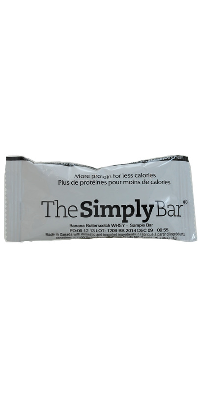 Buy The Simply Bar Banana Butterscotch Sample at Well.ca | Free ...