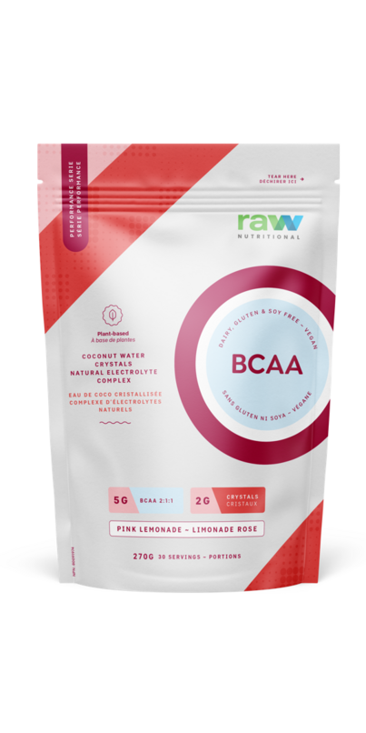 Buy Raw Nutritional Vegan BCAA Pink Lemonade at Well.ca | Free Shipping ...