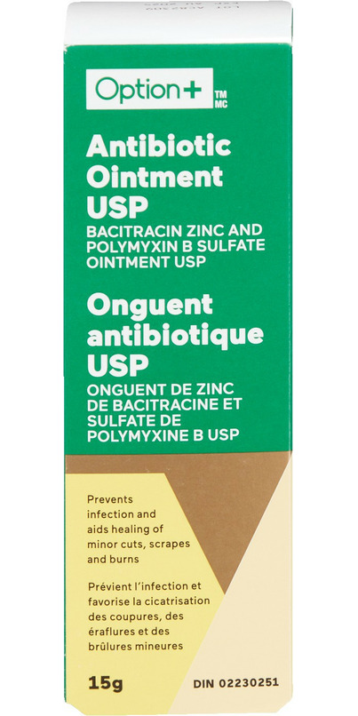 Buy Option+ Antibiotic Ointment USP at Well.ca | Free Shipping $35+ in ...