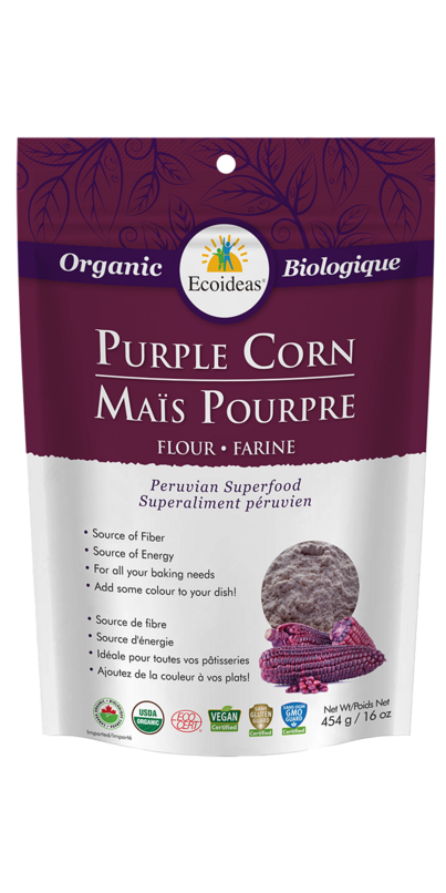 Buy Ecoideas Organic Purple Corn Flour at Well.ca | Free Shipping $35 ...