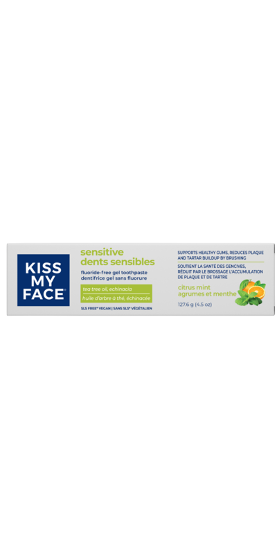 Buy Kiss My Face Gel Toothpaste Fluoride-Free Sensitive at Well.ca ...
