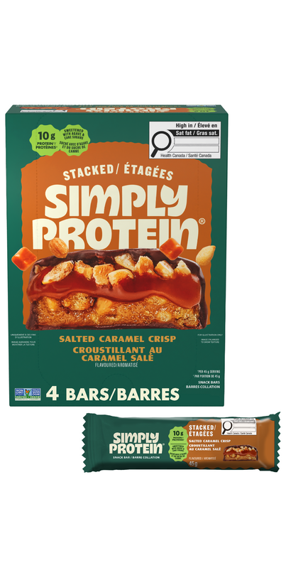 Buy Simply Protein Stacked Bars Salted Caramel Crisp at Well.ca | Free ...