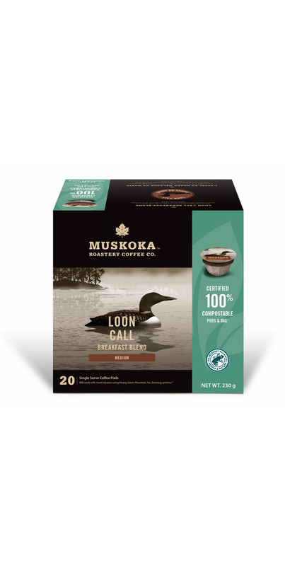 Buy Muskoka Roastery Coffee Co. Single Serve Pods Loon Call Breakfast ...