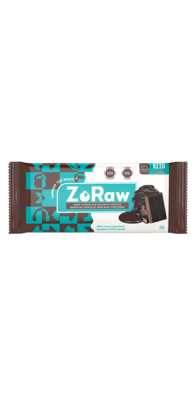 Buy ZoRaw Dark Chocolate Bar with Protein at Well.ca | Free Shipping ...