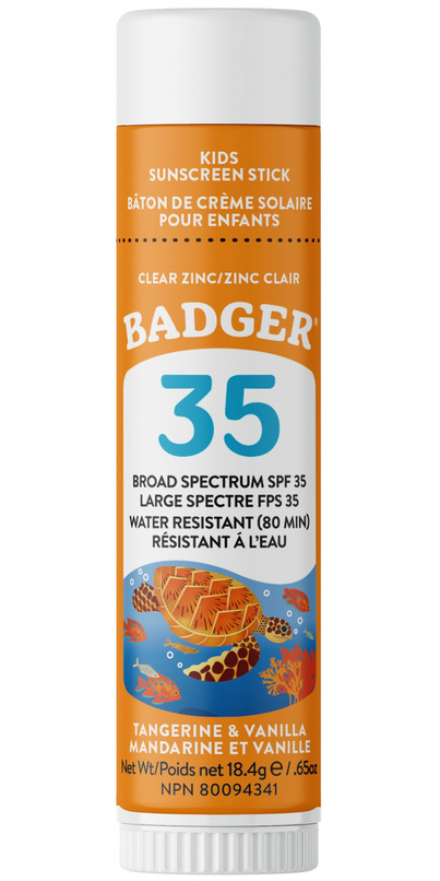 Buy Badger Balms SPF 35 Clear Zinc Kids Face Stick at Well.ca | Free ...