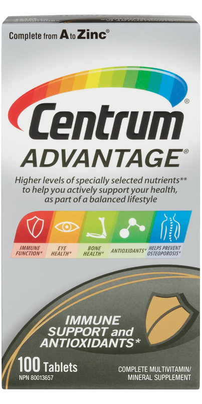 Buy Centrum Advantage Multivitamin at Well.ca | Free Shipping $35+ in ...