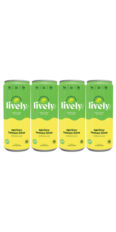 Buy Lively Spritzy Lemon Lime Prebiotic Pop Bundle at Well.ca | Free ...