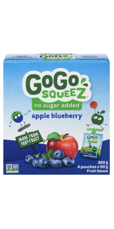 Buy Gogo Squeez Apple Blueberry Fruit Sauce at Well.ca | Free Shipping ...