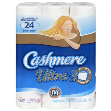 Buy Cashmere Ultra-3 Bathroom Tissue Double Rolls at Well.ca | Free ...
