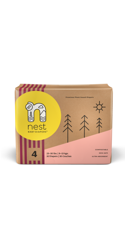 Buy nest Baby Diapers Sustainable Plant Based at Well.ca | Free ...
