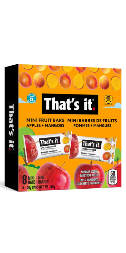 Buy That's It Mini Fruit Bar Mango Apple at Well.ca | Free Shipping $35 ...