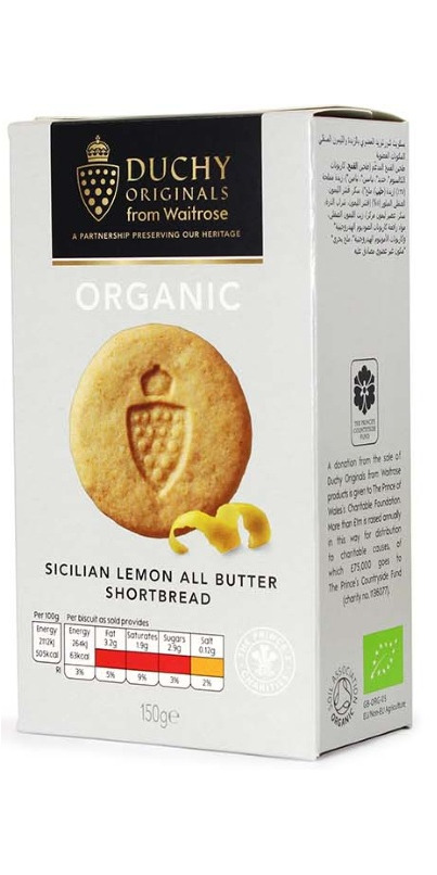 Buy Duchy Organic Lemon All Butter Shortbread at Well.ca | Free ...