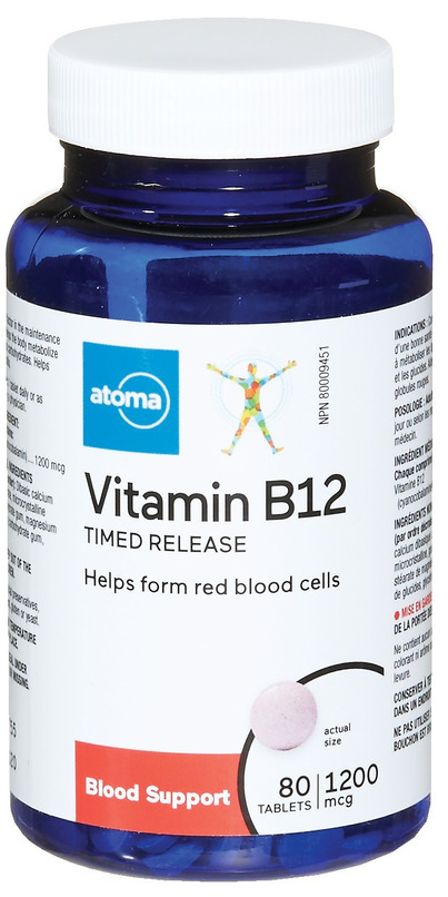 Buy Atoma Vitamin B12 1200mcg at Well.ca | Free Shipping $35+ in Canada
