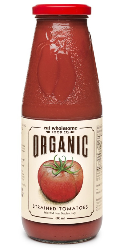 Buy Eat Wholesome Organic Strained Tomatoes Passata at Well.ca | Free ...