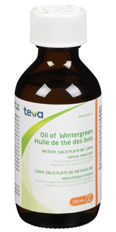 Buy Teva Medicine Oil of Wintergreen at Well.ca | Free Shipping $35+ in Canada