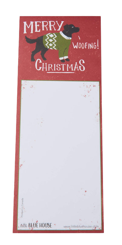 Buy Hatley Merry Woofing Christmas Magnetic Notepad at Well.ca | Free ...