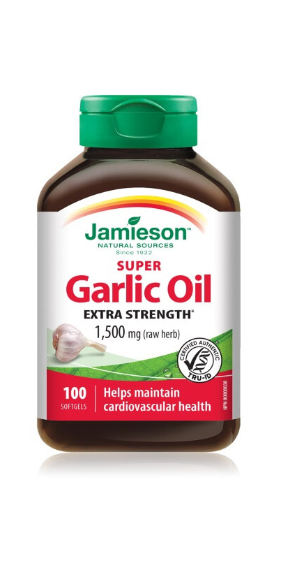 Buy Jamieson Super Garlic Oil 1500mg at Well.ca | Free Shipping $35+ in ...