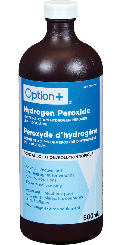 Buy Option+ Hydrogen Perioxide 3% at Well.ca | Free Shipping $35+ in Canada