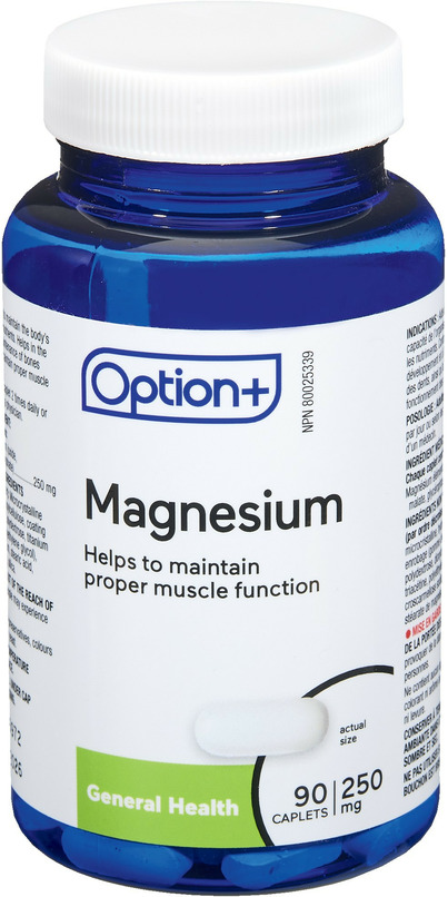 Buy Option+ Magnesium 250mg at Well.ca | Free Shipping $35+ in Canada