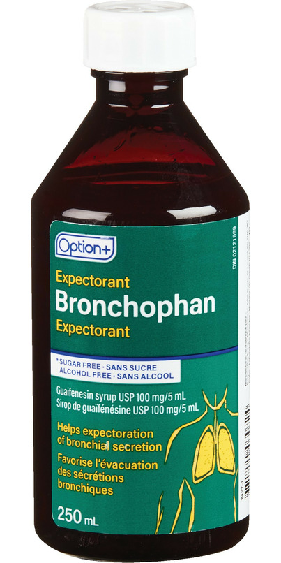 Buy Option+ Bronchophan Expectorant at Well.ca | Free Shipping $35+ in ...