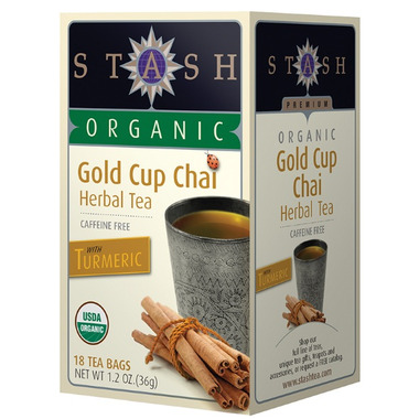Buy Stash Organic Gold Cup Chai With Turmeric at Well.ca | Free ...